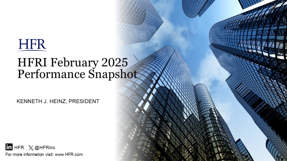 Hedge Fund Indices, Databases and Performance Reports | HFR®