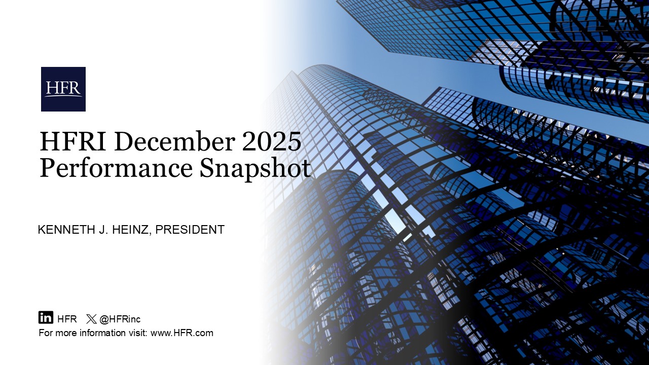 Hedge Fund Indices, Databases and Performance Reports | HFR®